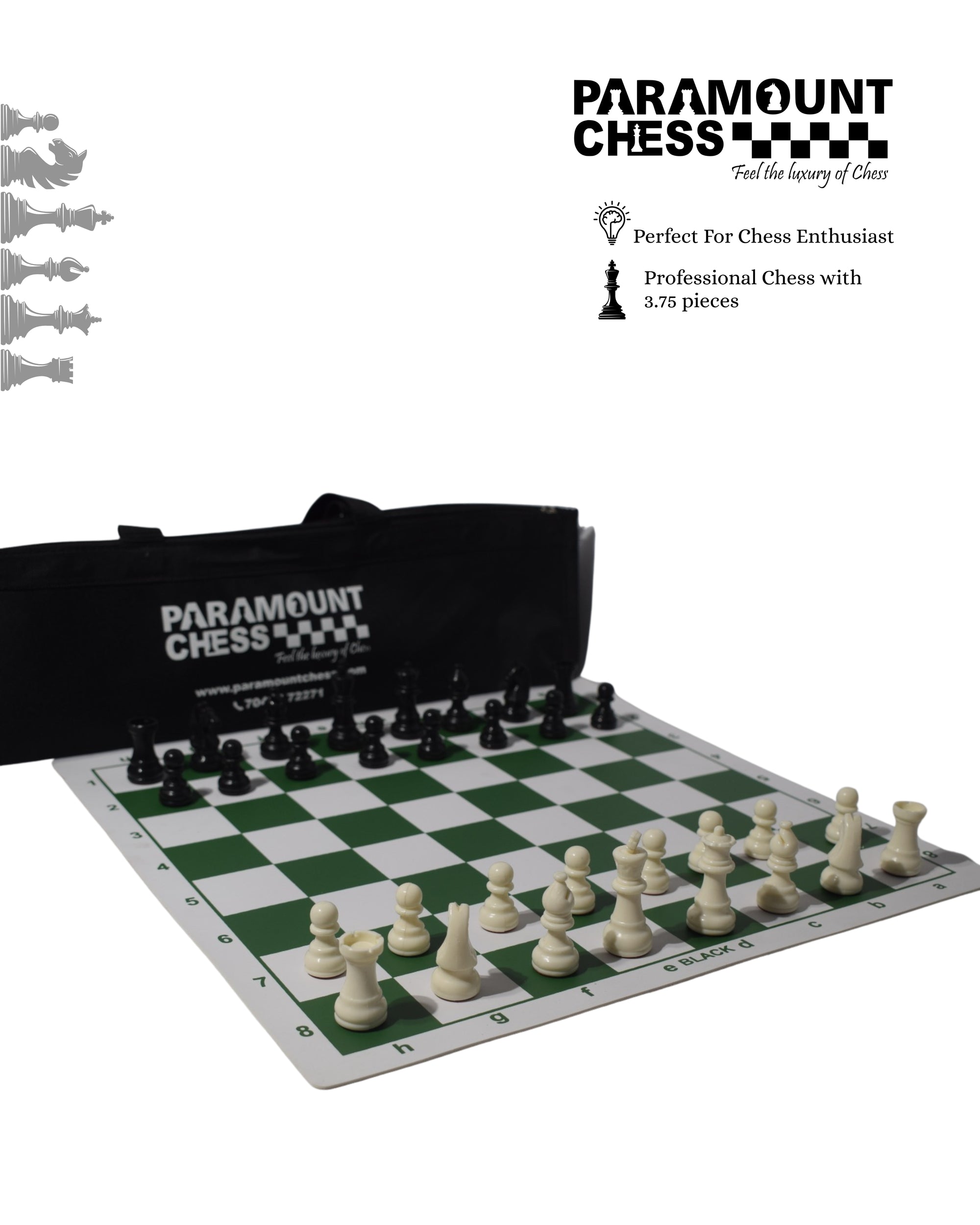 Chess board piece in India | Wooden chess India | Paramountchess