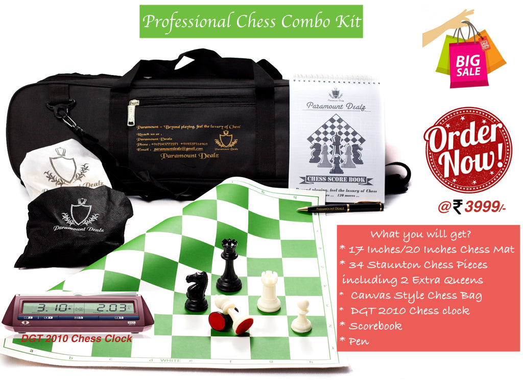 Chess Combo Kit | Paramount Dealz | Finest chess products