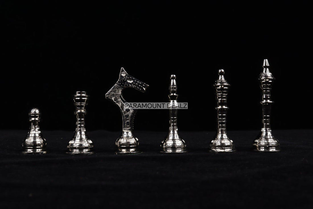 Paramount Dealz Luxurious 14" Chess Board with Chess Pieces and Wooden