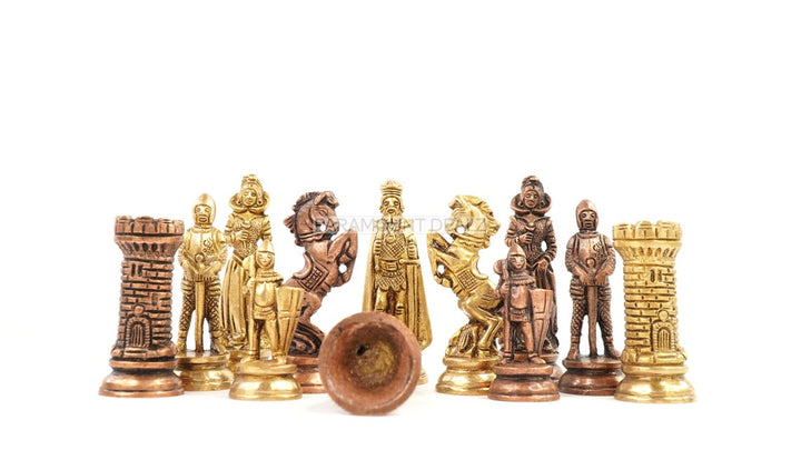 Brass Chess Pieces | Paramountchess