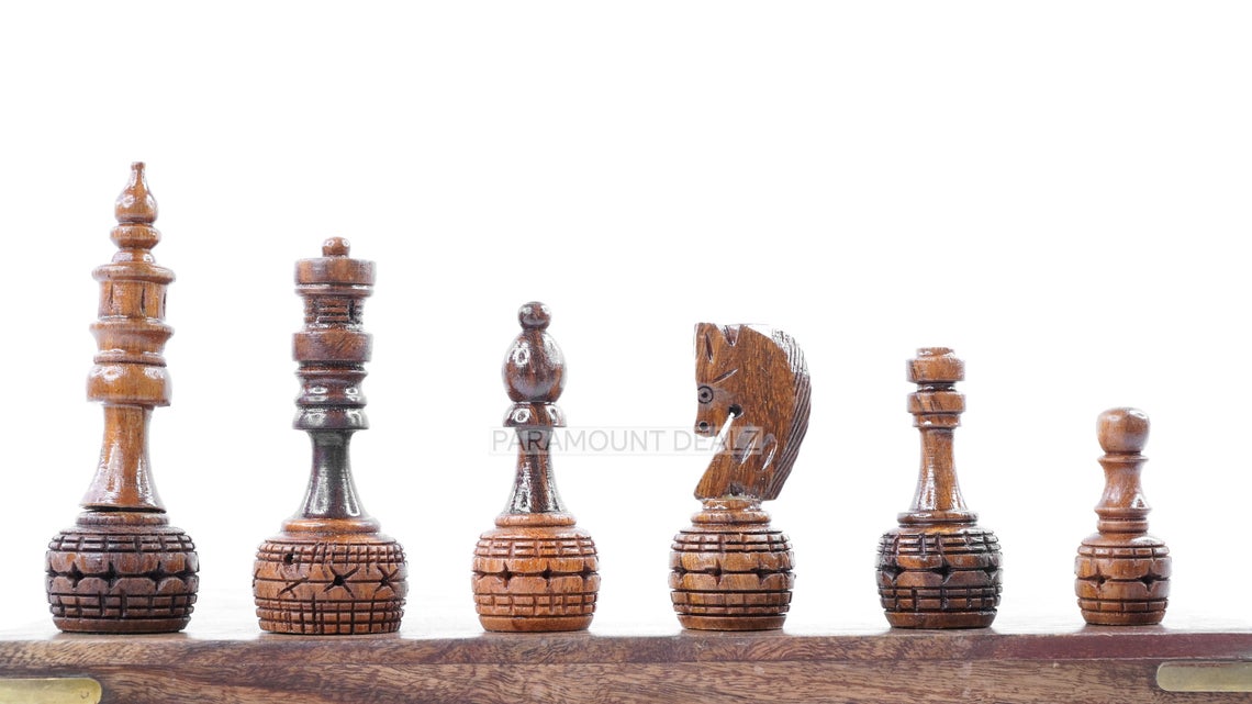 Regular Wooden Chess Pieces
